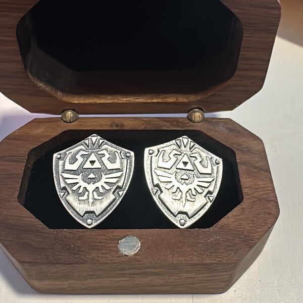 Zelda Master Sword Tie Clip Zelda Geek Nerd Mens 925 Silver Cufflinks ...