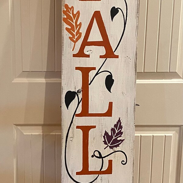 Happy Fall Y'all Vertical Sign SVG Cut File. for Personal and ...