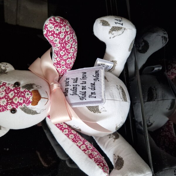 Remembrance Cushion, Feather Wording Memory Cushion - Etsy