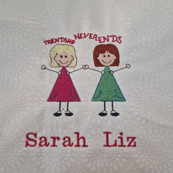 Friendship - Machine Embroidery Design, Embroidery Designs, Embroidery ...