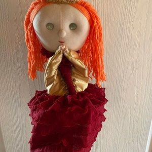 Ruby the Phoenix Firebird Hand Puppet - Etsy