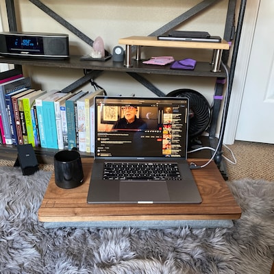 Mountain Laptop Stand, Dual Vertical Laptop Stand, Dual Laptop Dock ...