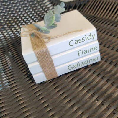 MINI Fall Sweet Fall Book Stack Autumn Farmhouse Books - Etsy