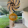 Ohio State Buckeyes Multi Color Swirly Metal Wind Spinner - Etsy