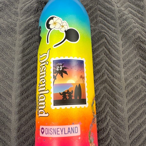 Disneyland Destination Drop Pin Transparent Sticker/ Hidden Mickey ...