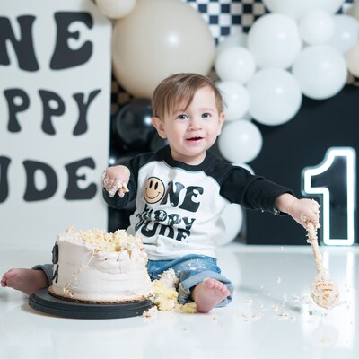 First Birthday Cake Smash Spoon First Birthday Photo Prop Personalized ...