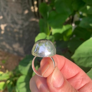 Beads Ring, 925 Sterling Silver, Orbit Ring, Silver Ring, Anxiety Ring, Beads Orbit on Silver ...