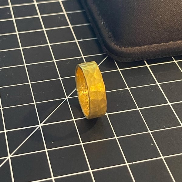 24k Signet Gold Ruby Ring//24k Gold Handmade Ring//artisan Gold Ruby ...