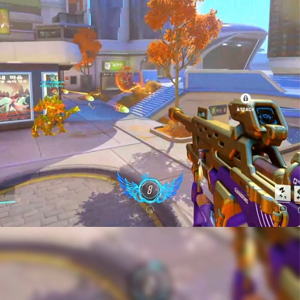 Cherry Blossom Petals | Health Bar User HUD Overwatch Overlay | Twitch ...