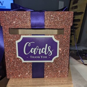 Mini Game Card Box 6 X 6 X 6 Inches Game Box With Slot in | Etsy