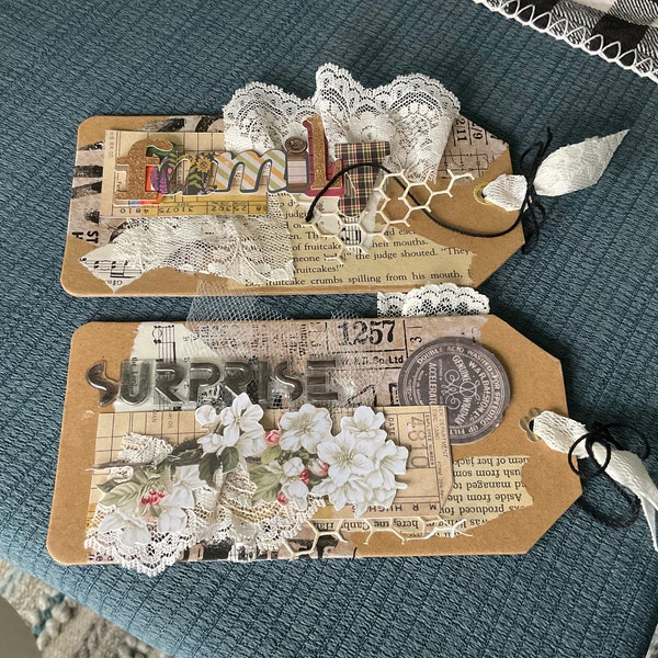 Multicolormixed Media, Collage Paper Kits, Hand Painted Papers. 24 ...