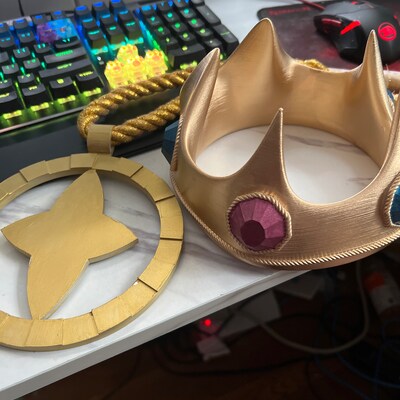 Splatoon Octo Expansion Inspired Pearl Cosplay Medallion Pendant - Etsy