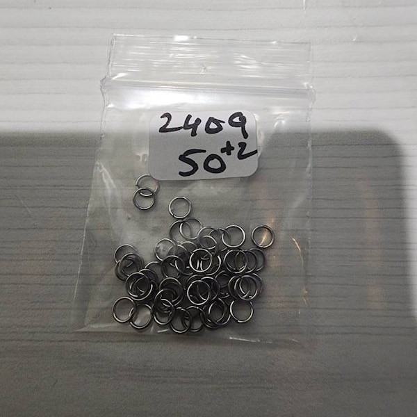 STAINLESS Steel OPEN Jump Rings - 12 to 20 Gauge 3mm to 16mm Round ...