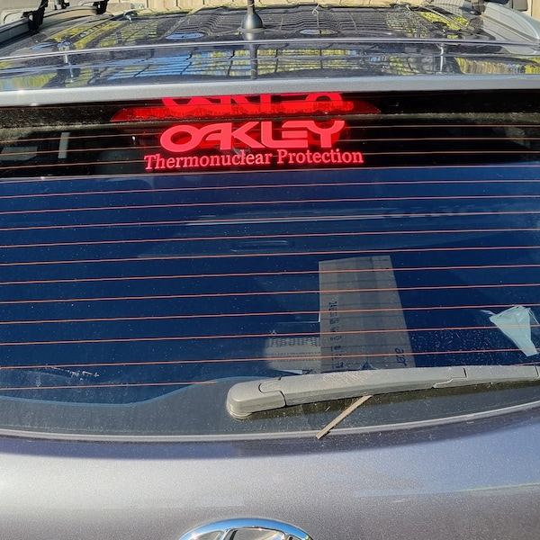 Vintage Oakley Thermonuclear Decal - Etsy