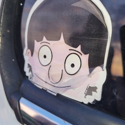 Bobs Burgers Inspired TINA BELCHER Water Resistant Vinyl Sticker - Etsy