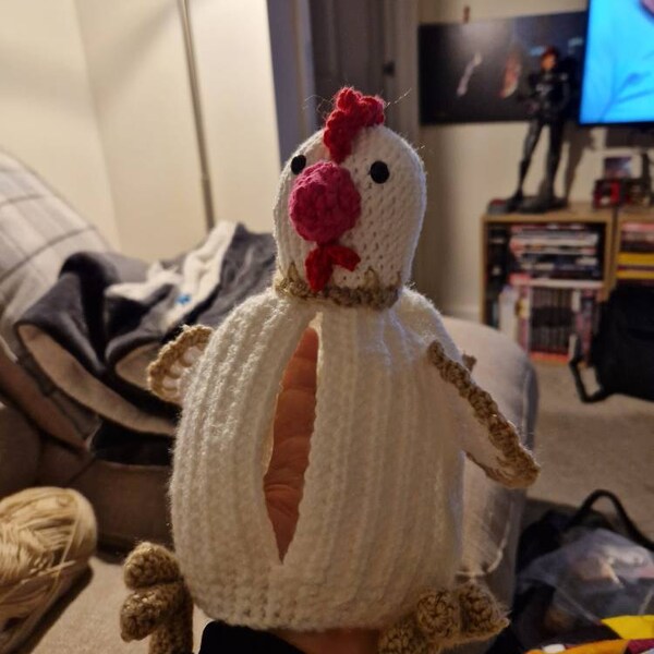 Chicken Tea Cosy PDF Crochet Pattern Easter Decor Spring Teapot Cover ...