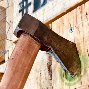 Vintage adler German Axe Splitting Woodworking Bushcraft Carpenter Wood ...