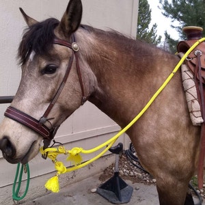 Rope Halter & Mecates Natural Horsemanship Hackamore 21 - Etsy
