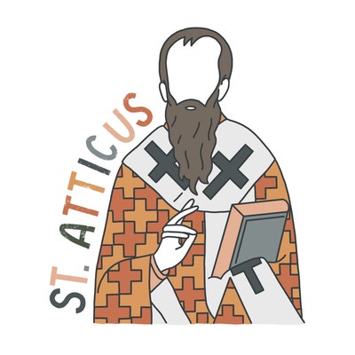 30 Saint Illustrations DIGITAL DOWNLOAD Printable PDF Catholic Saints 8 ...