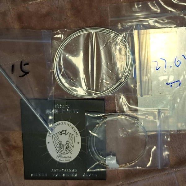 Sterling Silver Wire, S999 Silver Flat Wire for Jewelry Making Supplies ...