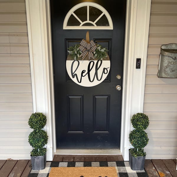 Hockey Front Door Sign | If We Aren't Home Check the Rink | Hockey Sign ...