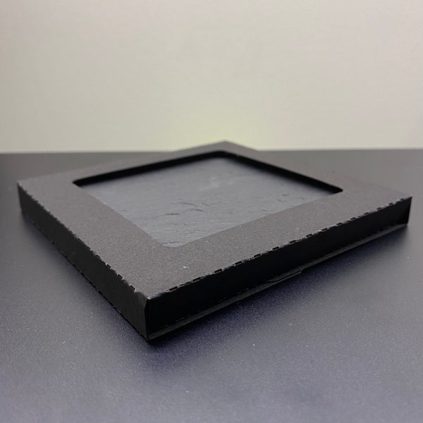 4 Inch Coaster Box Template: SVG, Cricut, Silhouette Cut Files (digital ...