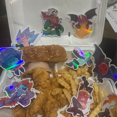 Objectified Comic Stickers fight or Flight Collection - Etsy