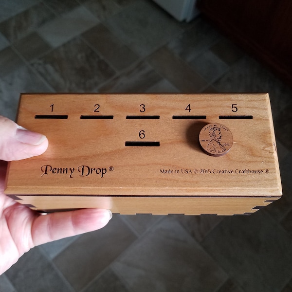 Penny Drop Game Premium, Family Game, Wood Bar Game, Drinking Game ...