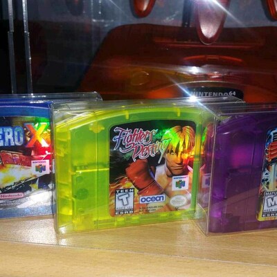 Best Nintendo SNES Video Game Cartridge Display Case highest Quality ...