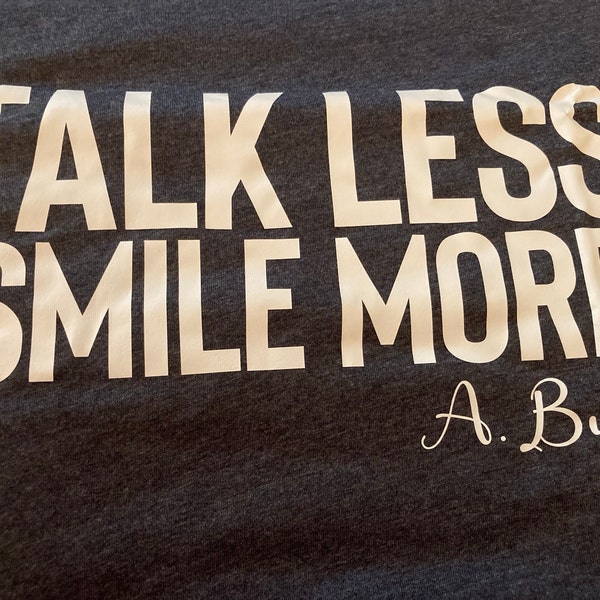 Talk Less Smile More T-shirt, Broadway Tshirt, Lin Manuel Shirt, Hamilton Burr Tshirt, Broadway ...