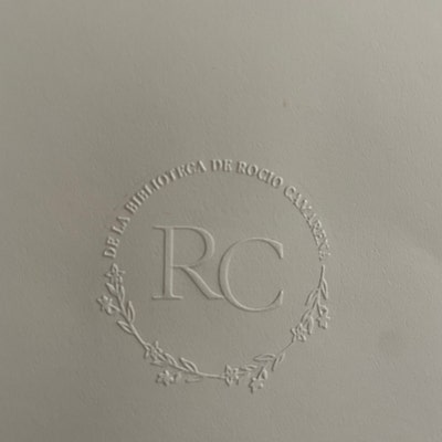 Custom Logo Embossing Stamp, Logo or Emblem Embosser, Wedding Logo ...