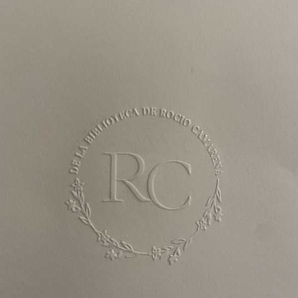 Custom Logo Embossing Stamp, Logo or Emblem Embosser, Wedding Logo ...