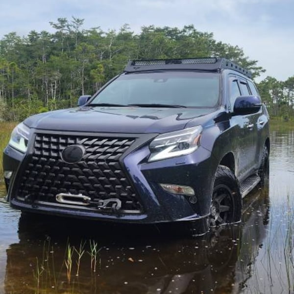 2020-2023 GX460 Stealth Lexus Emblem Vinyl Decal Overlay Set Front ...