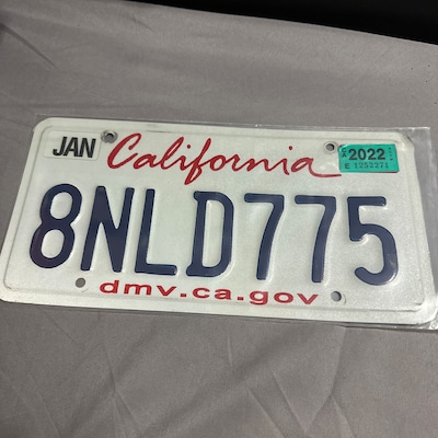 Colorado Purple Mountains TRUCK License Plate Tag 218 AXF - Etsy