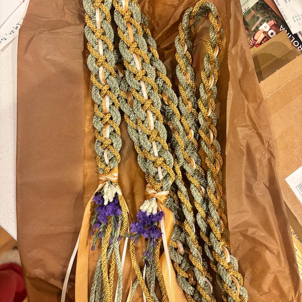 Handfasting Cord - Celtic 'nine Knots' Design - Serch Bythol - Custom ...