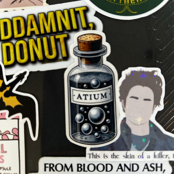 MISTBORN - Metal Vials Bundle - Vinyl Sticker - Etsy