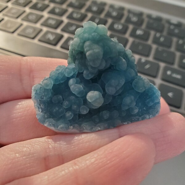 Beautiful Cave Popcorn Calcite With Gypsum Micro Crystals With Red ...