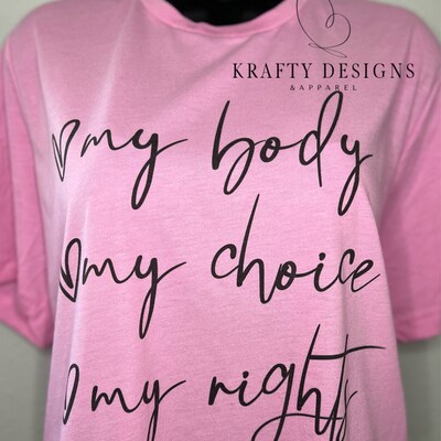 My Body My Choice My Rights SVG Strong Women for Rights SVG PNG ...