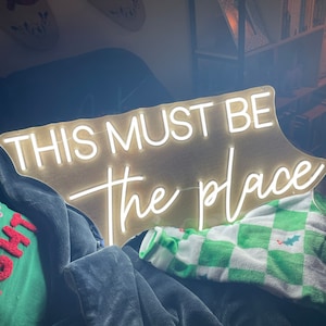 Sound Wave Neon Sign LED Neon Light Sign for Music Room Bedroom Sound ...