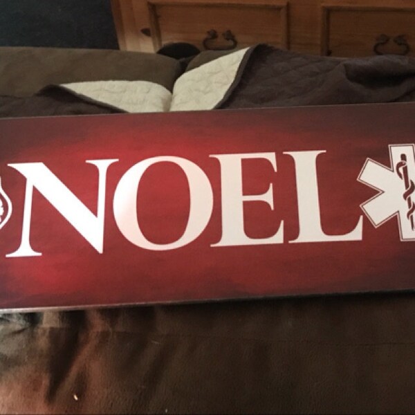 Firefighter Name Sign, Family Name, Firefighter Decor, Fireman Decor ...