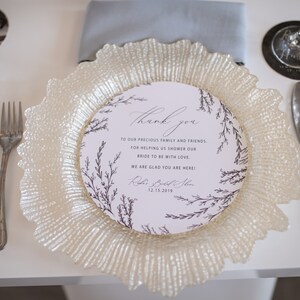 Printed Sample or Sets of 50 Custom Printed Gold & White | Etsy