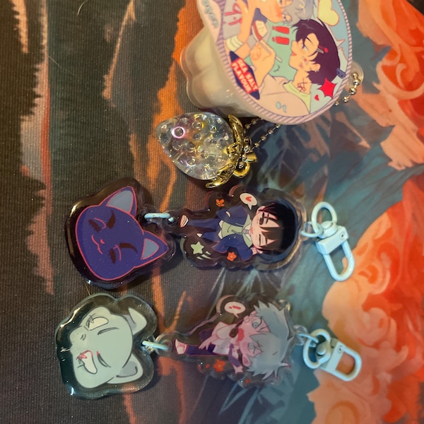 Alien Stage Linked Charms | Ivan | Mizu | Luka | Till | Hyunna | - Etsy