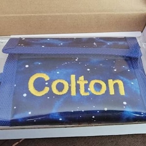 Personalized Girls Wallet, Girls First Wallet, Girls Wallet With Coin ...