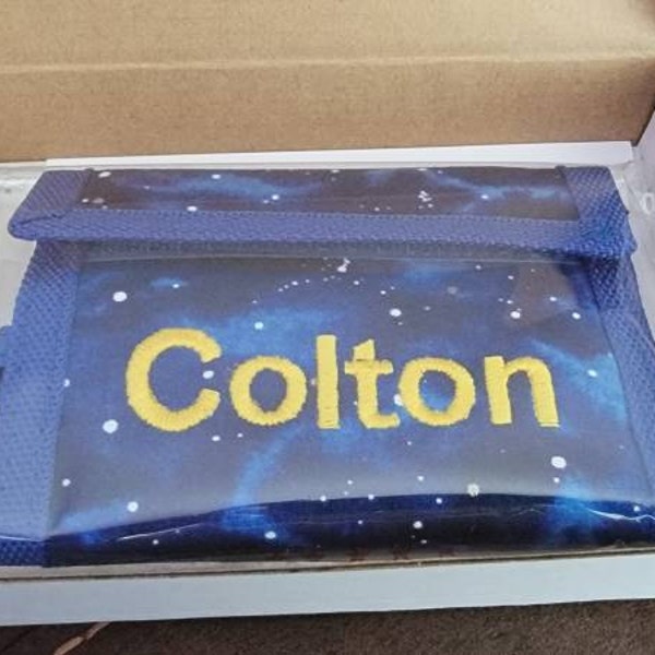 Personalized Girls Wallet, Girls First Wallet, Girls Wallet With Coin ...