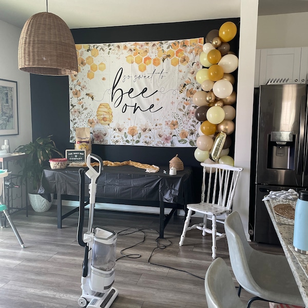 Honeybee Biodegradable Balloons / Bee 1st Birthday. Sweet as Can Bee ...