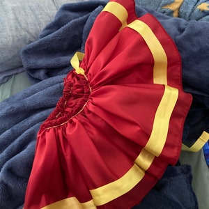 Vintage Style Ivory Taffeta Black Burlesque Pierrot Clown Ruff Collar ...