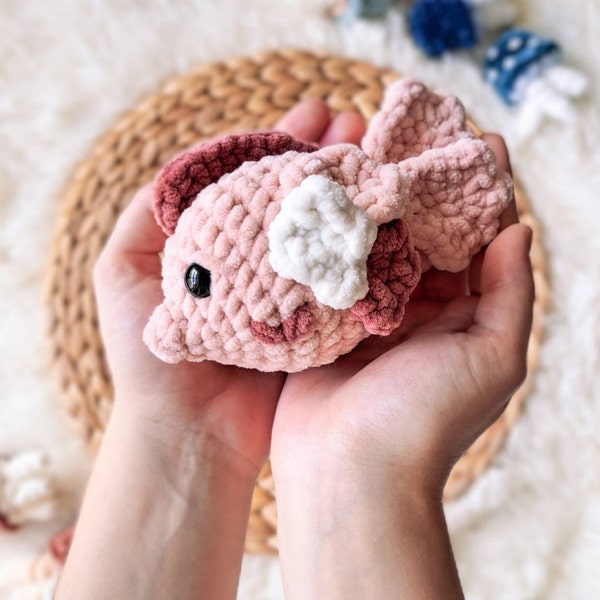 CROCHET PATTERN - Fiona Fish, Amigurumi Crochet, Crochet Fish, Crochet ...
