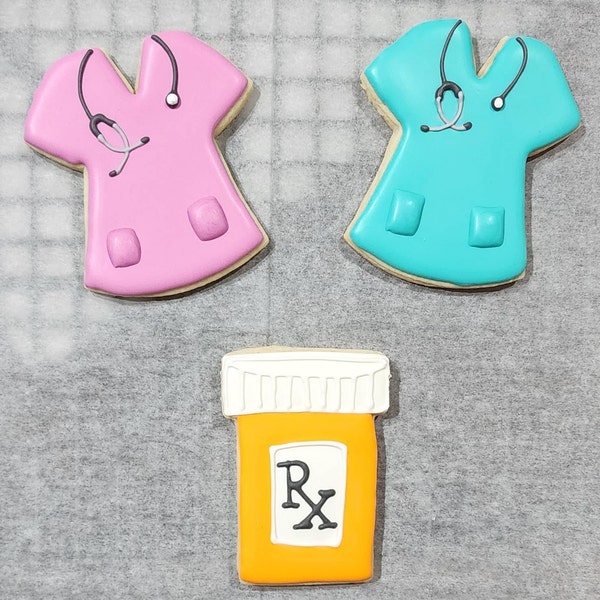 Pill Bottle or Prescription Bottle Cookie Cutter and Fondant Cutter and ...