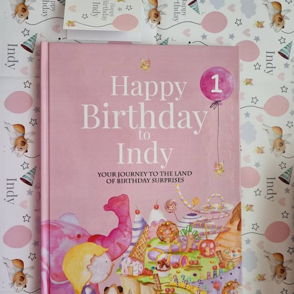 Personalised Happy Birthday Keepsake Book - Etsy UK