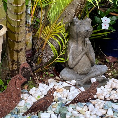 Rustic Metal Raccoon Rusty Yard Art. - Etsy